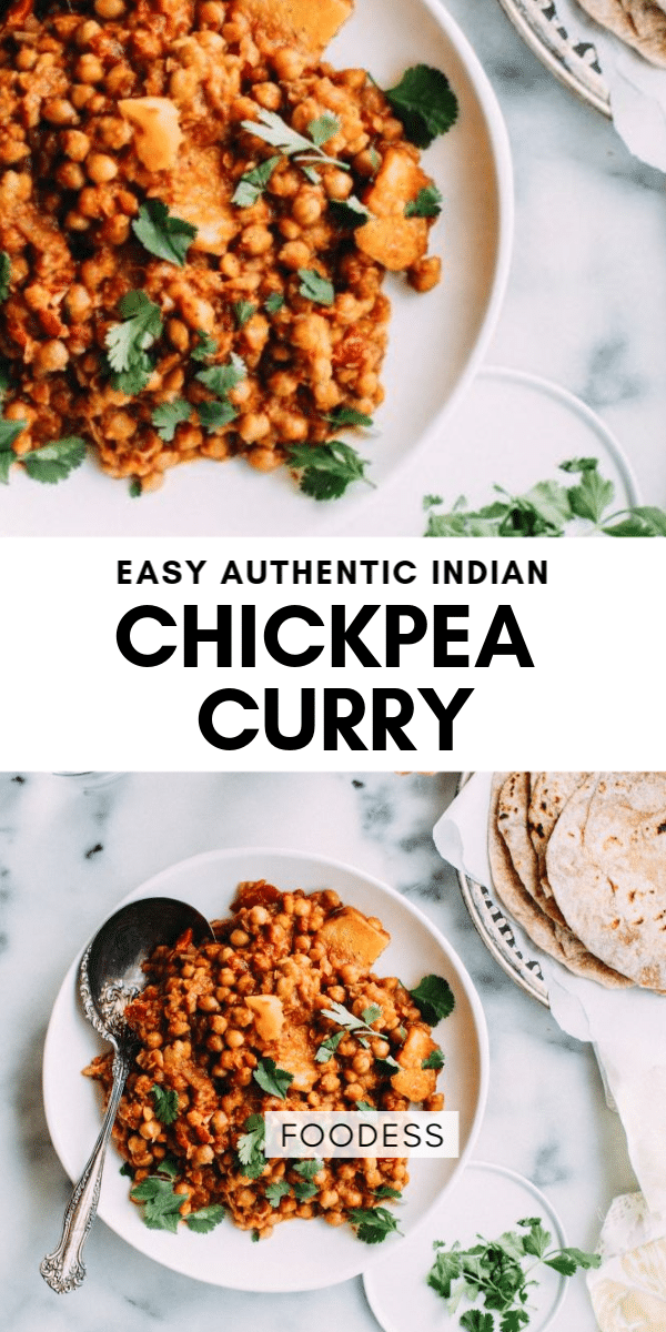 Indian Chickpea Curry (Channa Masala) Recipe | Foodess