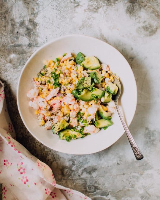 Shrimp, Corn & Avocado Ceviche - Foodess