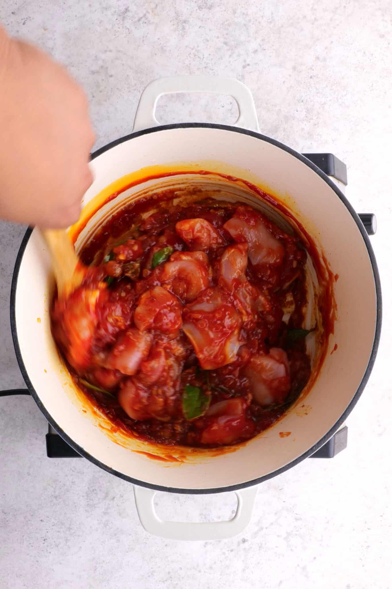 Chicken 65 | A Sticky, Spicy South Indian Curry | Foodess