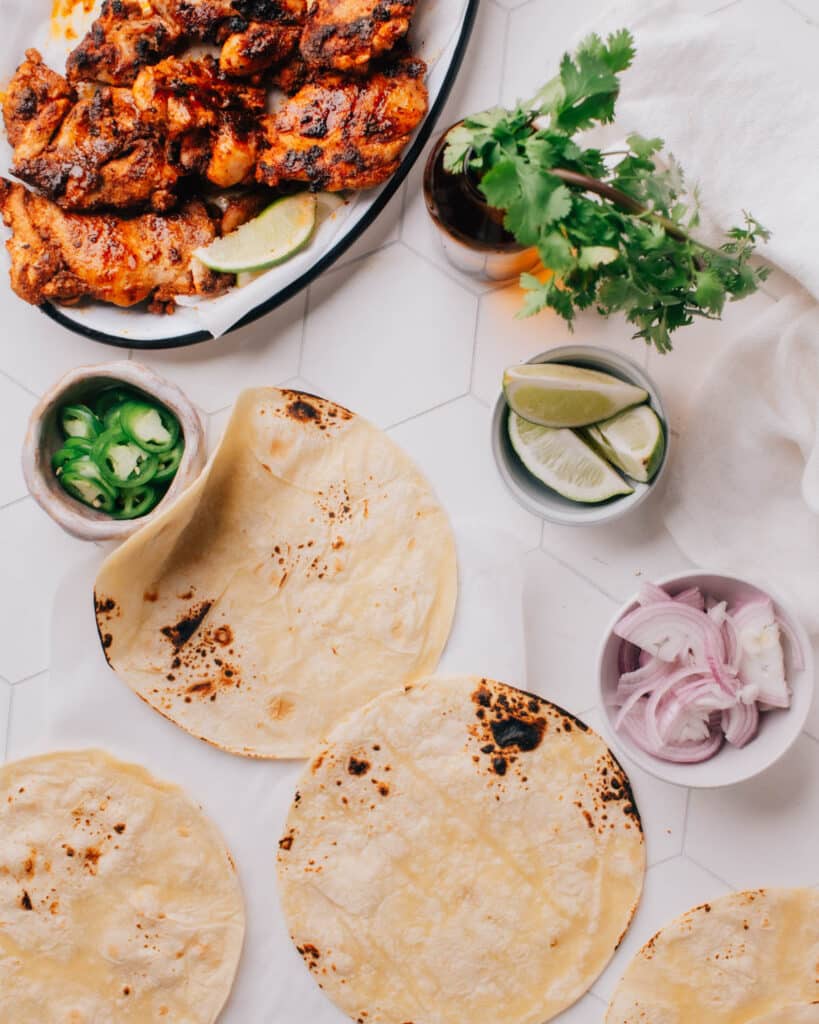 The Ultimate Chicken Street Tacos (Authentic + SO tasty!) | Foodess