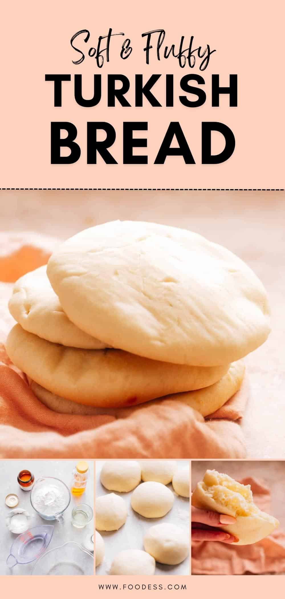 Turkish Bread (Soft, Fluffy and SO Easy) | Foodess