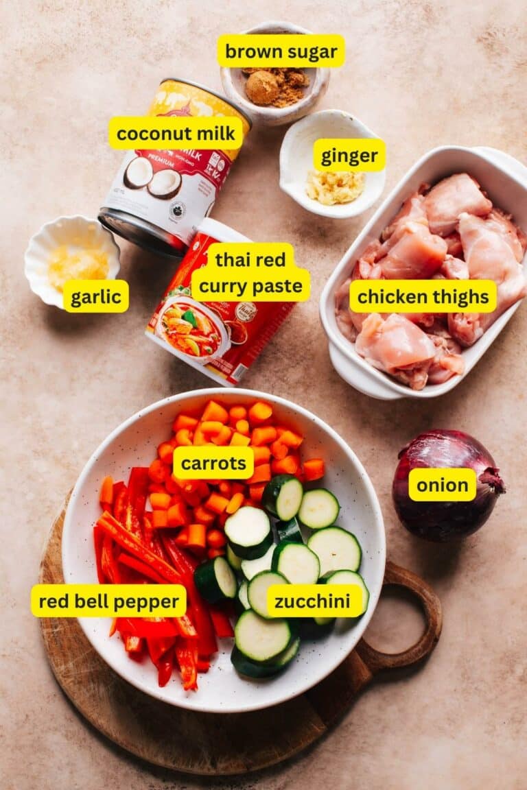 Easy Red Curry Recipe (Dead Simple, 20-Minute Recipe!)