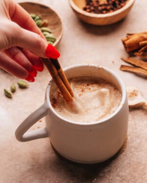 Chai Coffee Recipe (Frothy + Delicious!)