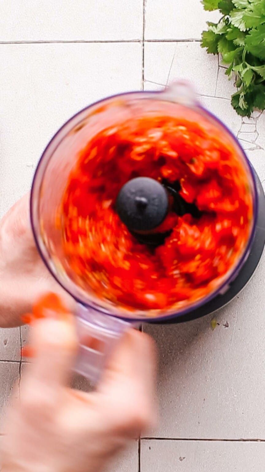 Taco Salsa (Easy, 5-Minute, No-Cook, Simple Ingredients)