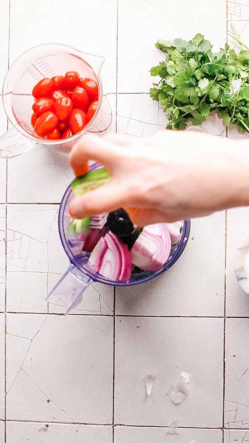 Taco Salsa (Easy, 5-Minute, No-Cook, Simple Ingredients)