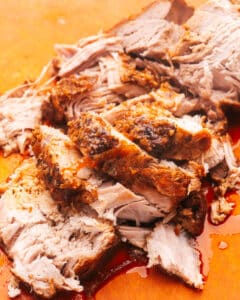 Slow Cooker Pork Loin (Fall-Apart Tender + Juicy)