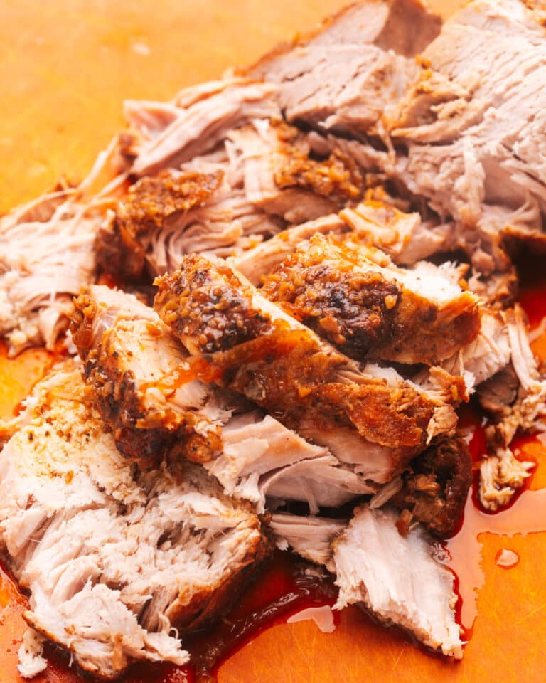 Slow Cooker Pork Loin (Fall-Apart Tender + Juicy)
