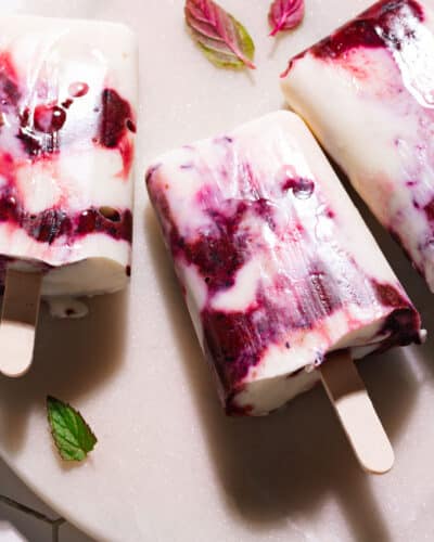 Yogurt Popsicles (3-Ingredient, Easy Recipe in 5 Minutes!)
