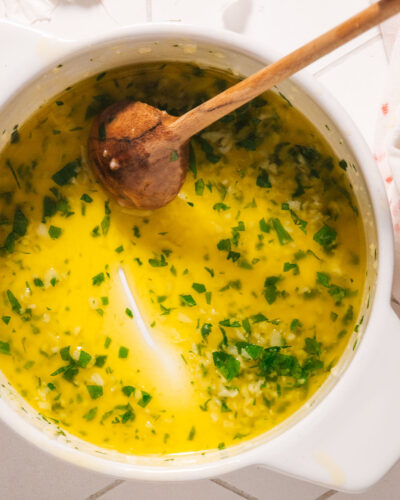 Easy Garlic Butter Sauce (Foolproof, 3-Ingredient Recipe!)