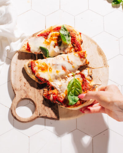 Flatbread Pizza (Simple + Tasty 10-Minute Recipe!)