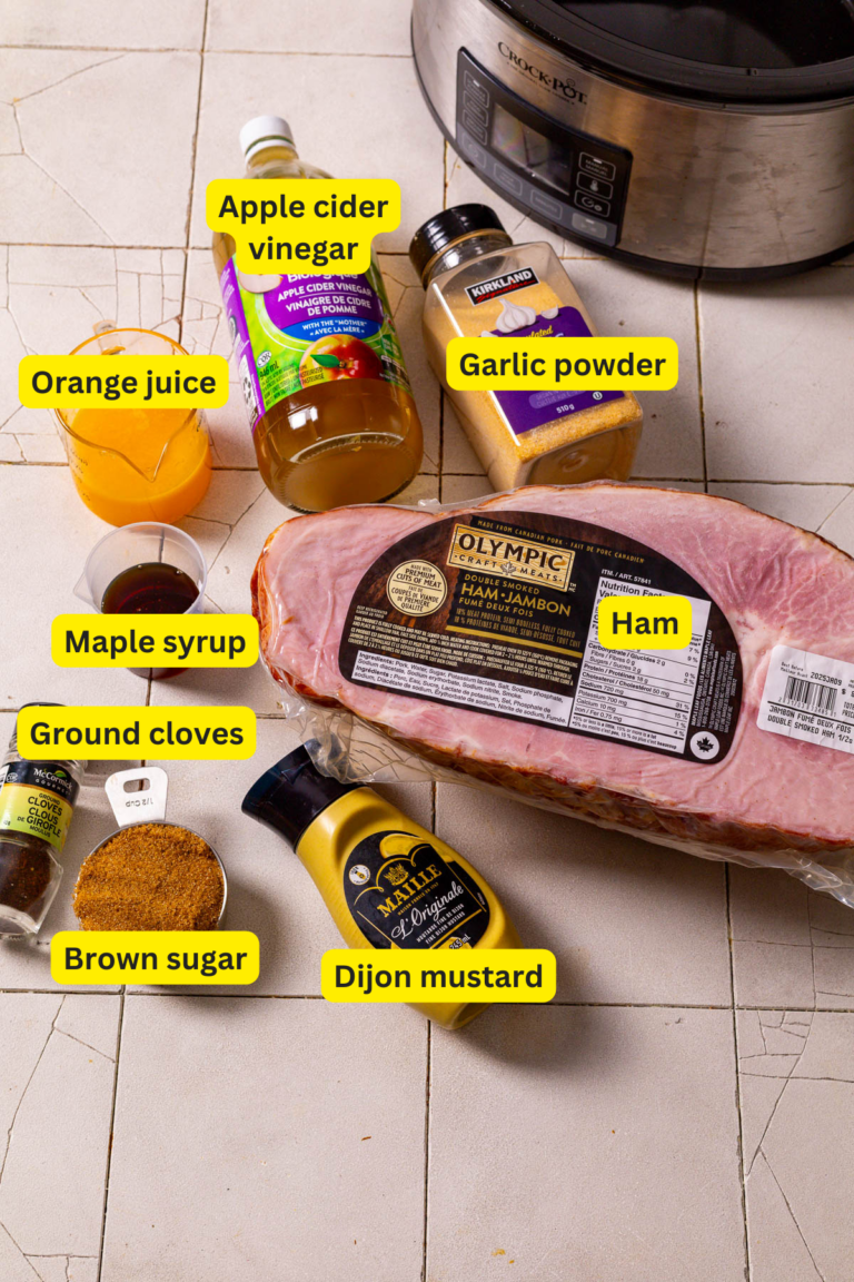 Easy Crockpot Ham Recipe (Moist and Juicy Every Time!)