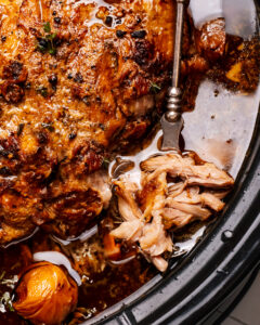 Slow Cooker Pork Shoulder (Crockpot Recipe! Fall-Apart Tender!)