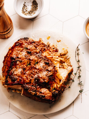 Slow Cooker Pork Loin (Fall-Apart Tender + Juicy)