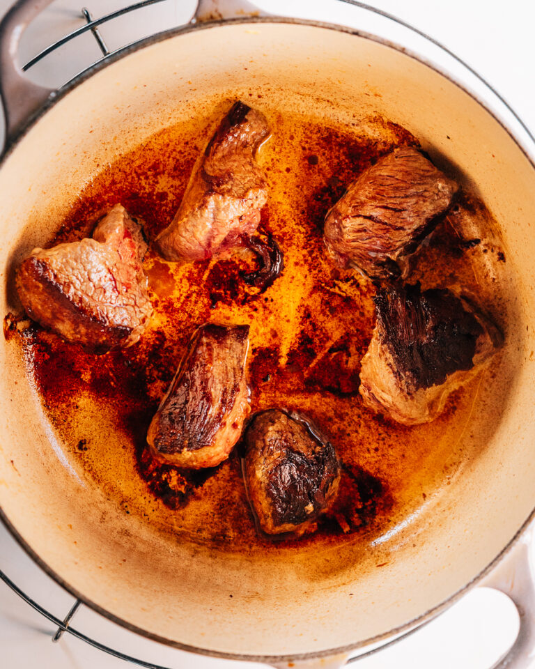 Dutch Oven Beef Stew (Melt-in-Your-Mouth, EASY Recipe!)